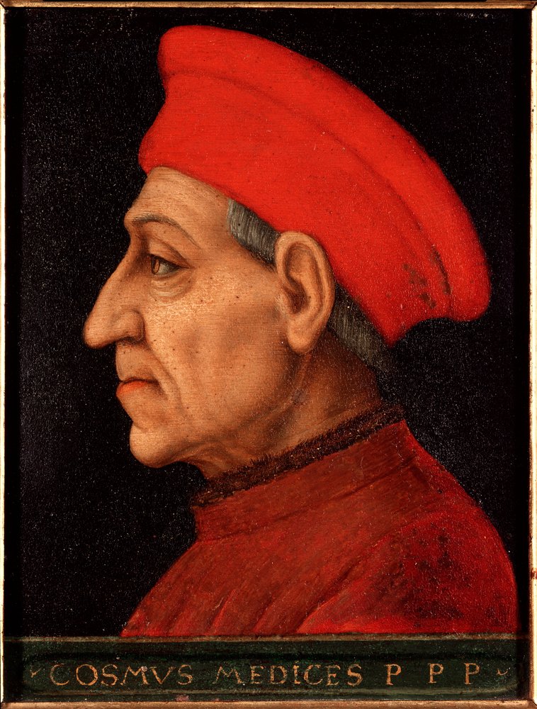 Portrait de Cosme de Médicis, dit Cosme l'Ancien (1389-1464)