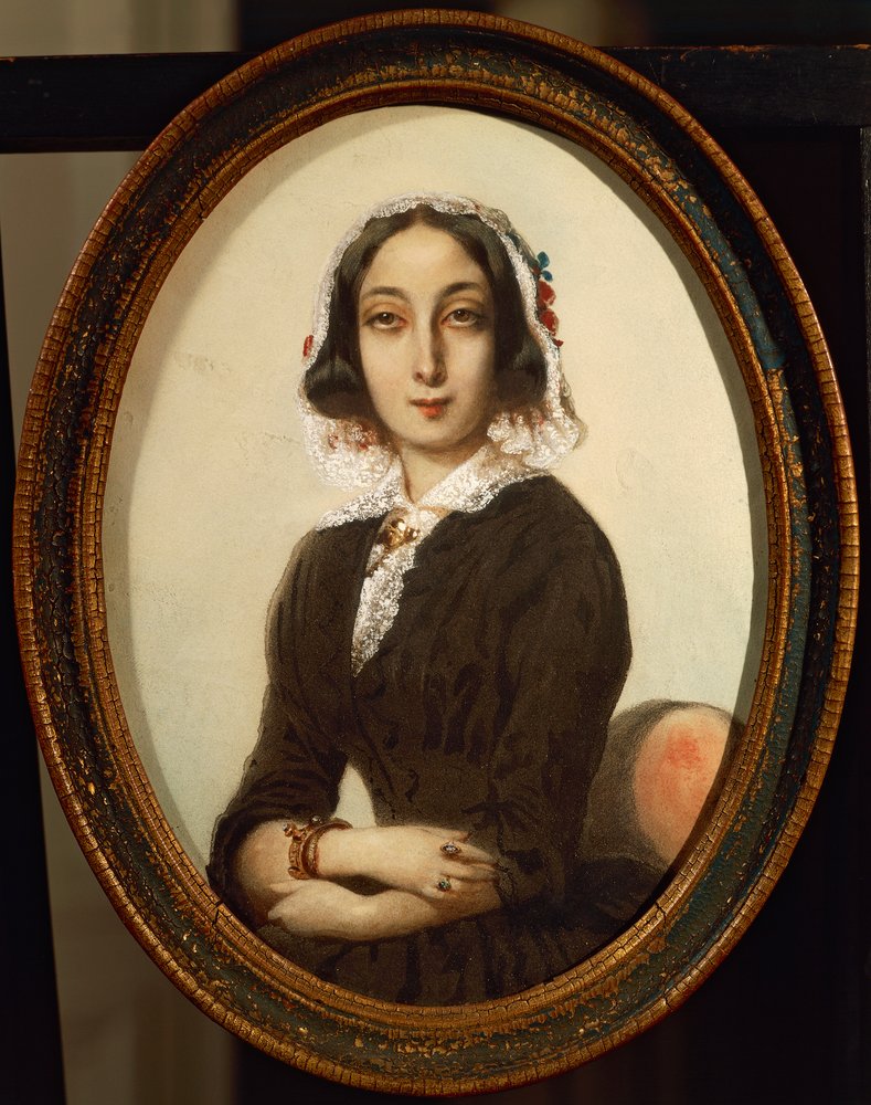 Portrait de George Sand | Estampe d'art