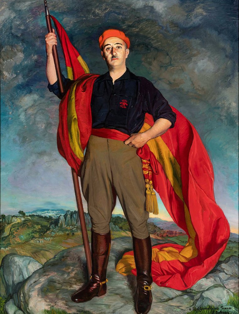 Portrait de Francisco Franco, 1941 | Estampe d'art