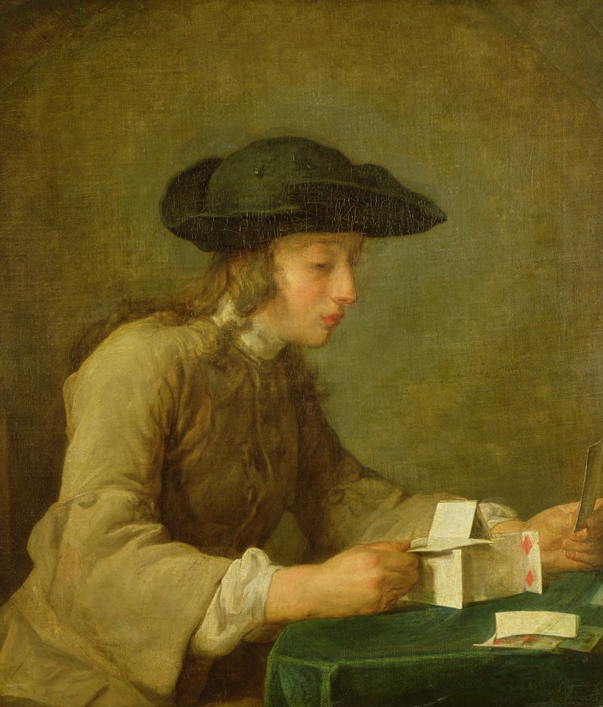 Le Château de Cartes | Jean-Baptiste Simeon Chardin
