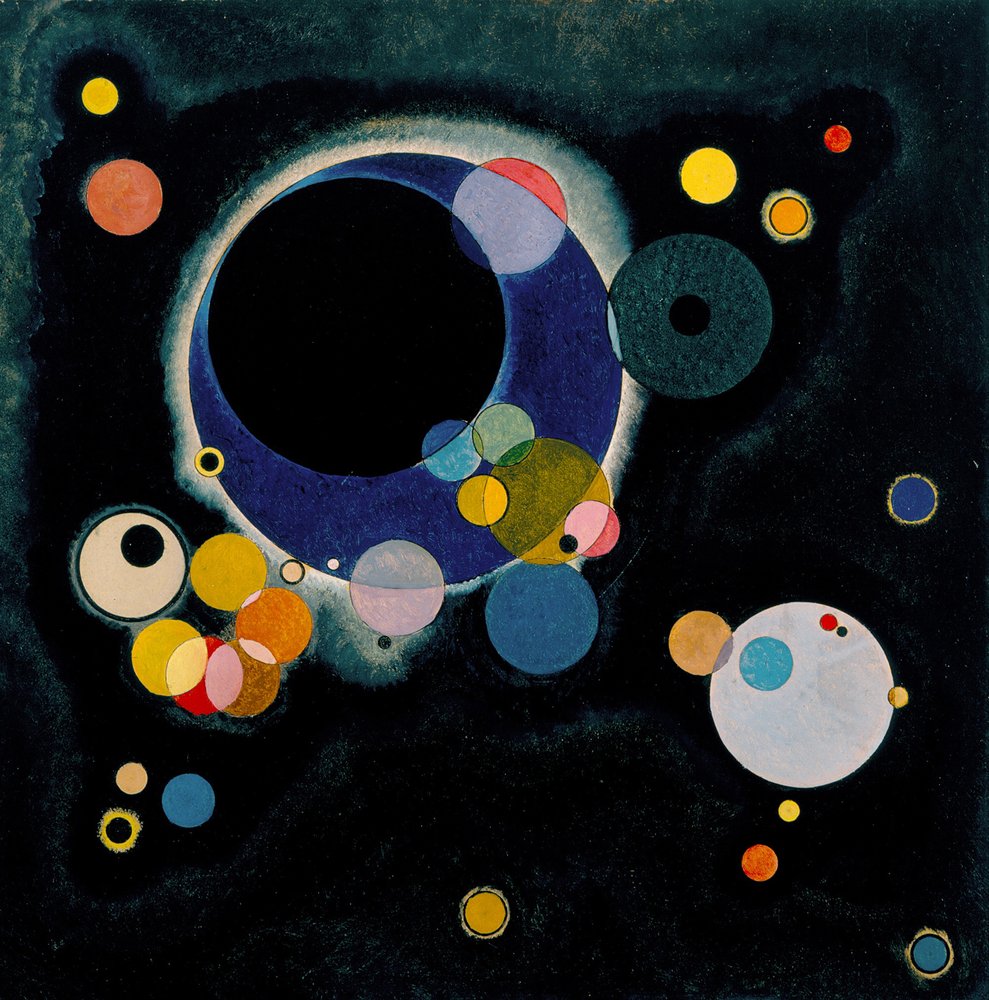 Plusieurs cercles, 1926 | Wassily Kandinsky