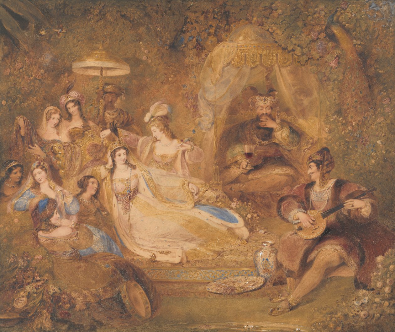 Lalla Rookh | James Stephanoff | Estampe d'art