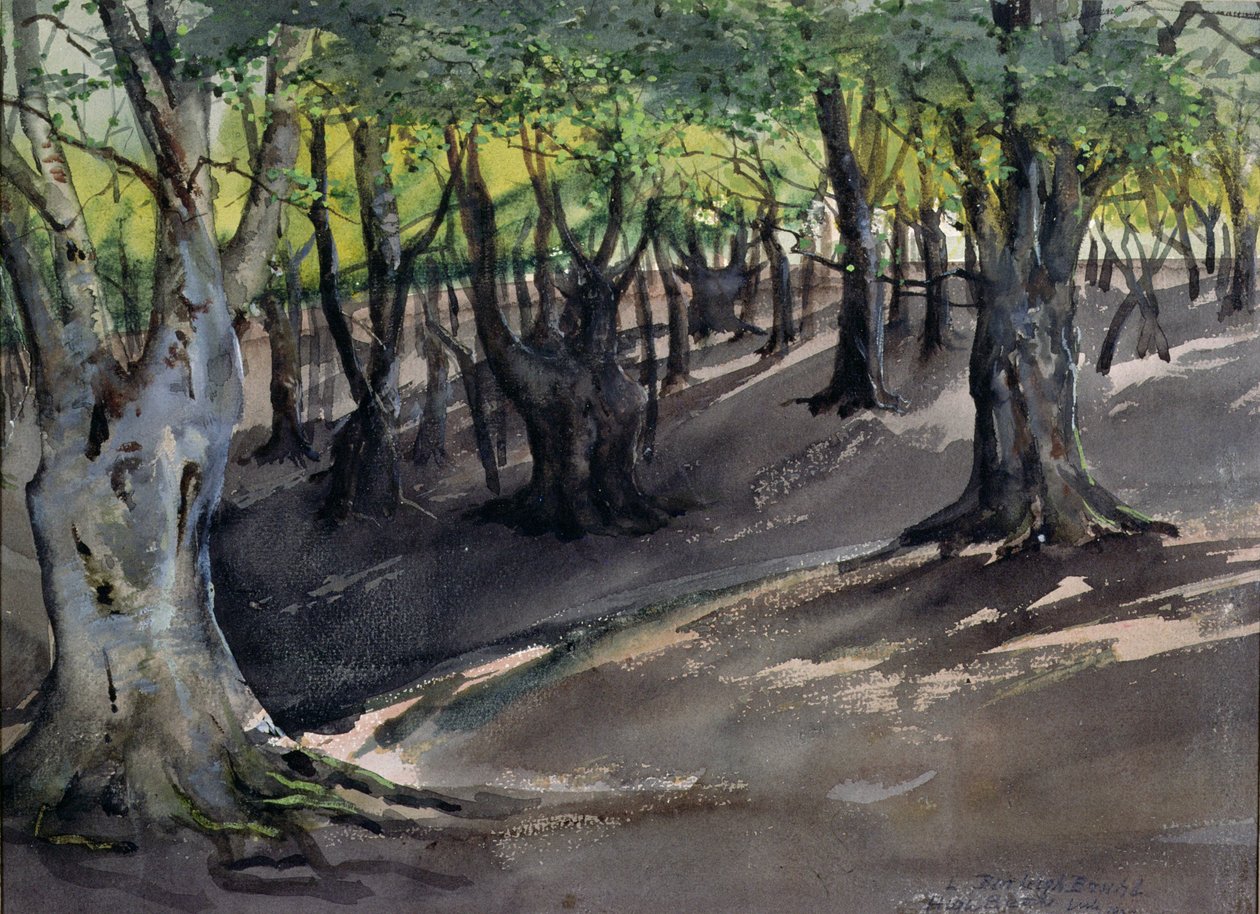 Le cœur de la forêt d'Epping, High Beech | Estampe d'art