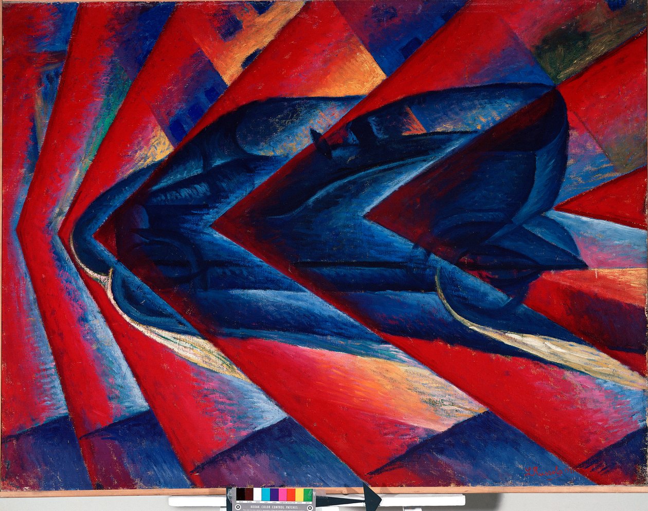 Dynamisme d'une voiture | Luigi Russolo | Estampe d'art