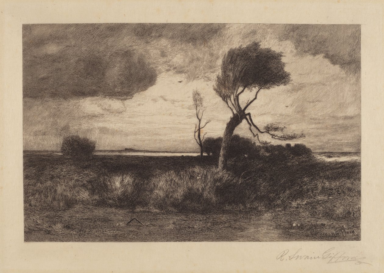 Près de la côte [grande plaque] | Robert Swain Gifford