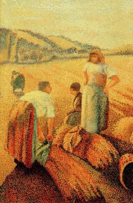 Aux champs | Charles Angrand | Estampe d'art