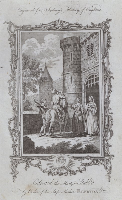Édouard le Martyr poignardé sur ordre de sa belle-mère Elfrida